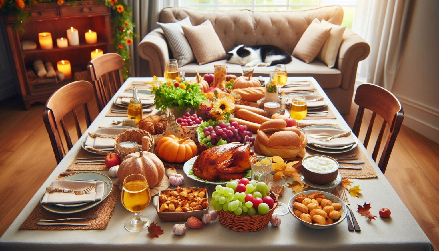 How to Cat-Proof Thanksgiving Dinner - The Catington Post
